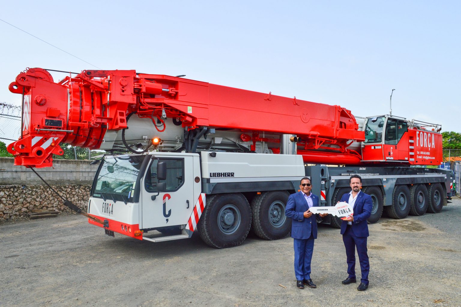 MÁS POTENCIA EN EL CARIBE: FORÇA REFUERZA FLOTA DE GRÚAS CON LIEBHERR ...
