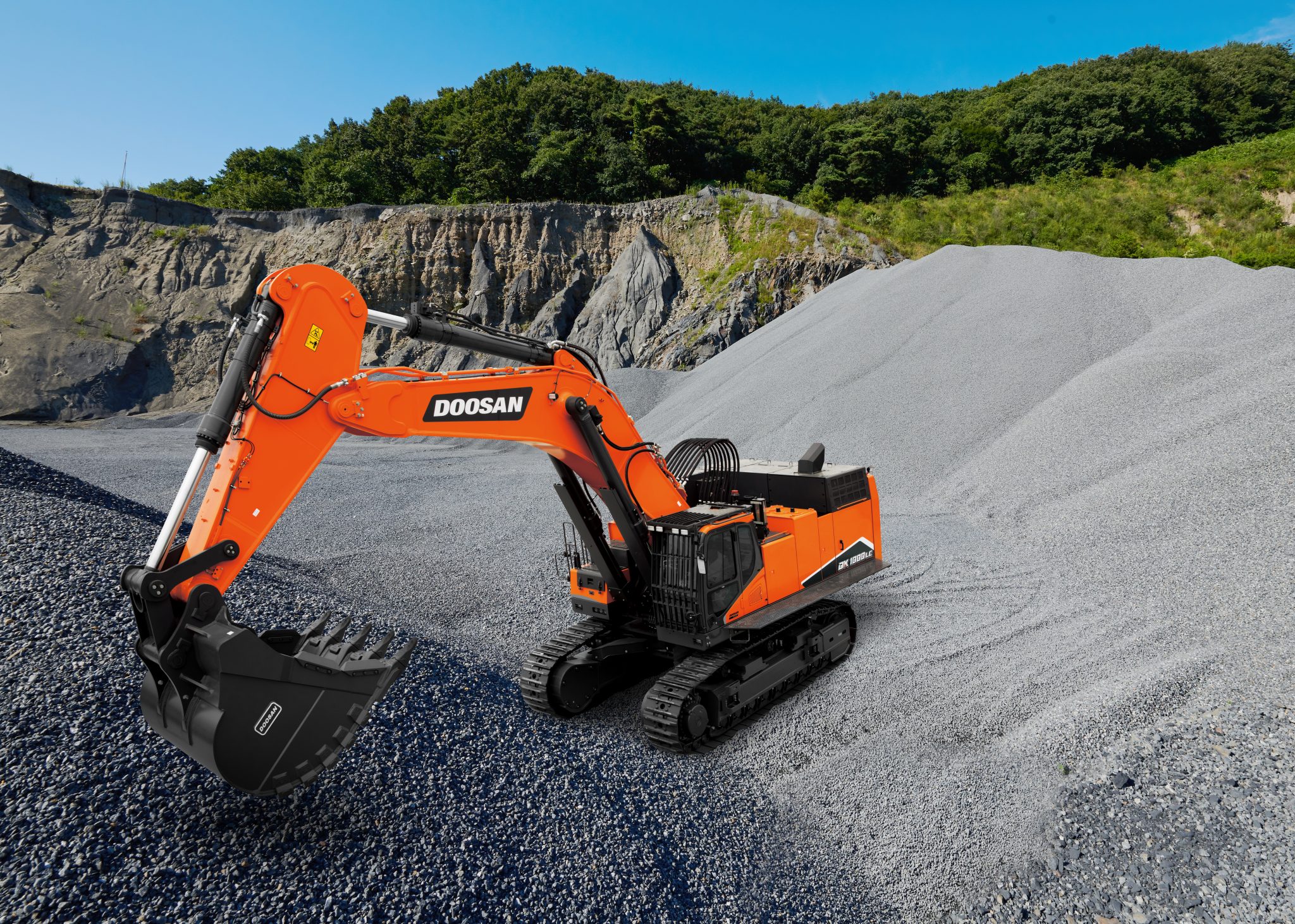 DX1000LC-7, LA NUEVA EXCAVADORA DE DOOSAN - MOVICARGA