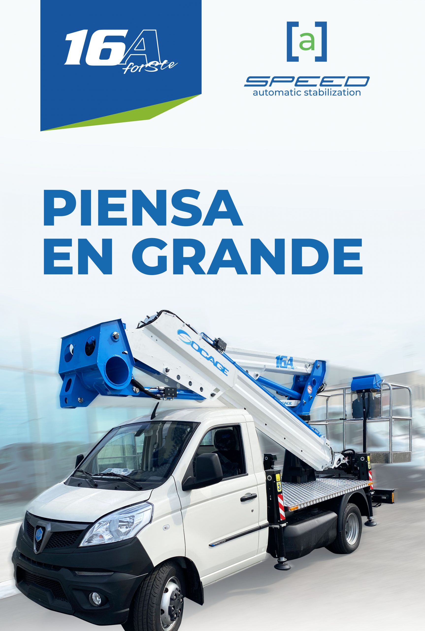 FORSTE 16A SPEED SOBRE PIAGGIO PORTER por SOCAGE IBÉRICA - MOVICARGA