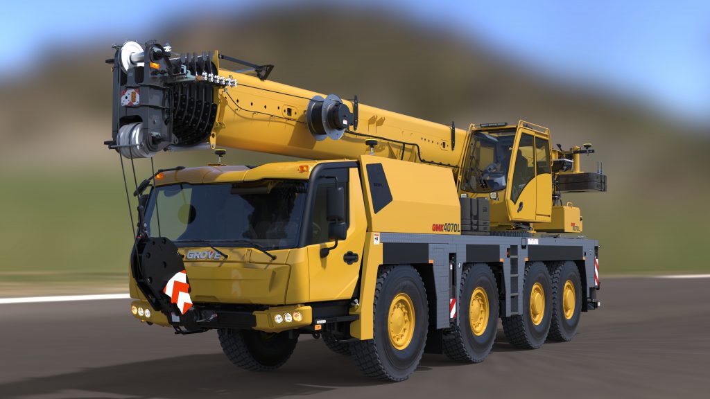 GROVE PRESENTA LA GMK4070L EN BAUMA 2022 Y EXPANDE LAS OPORTUNIDADES EN ...