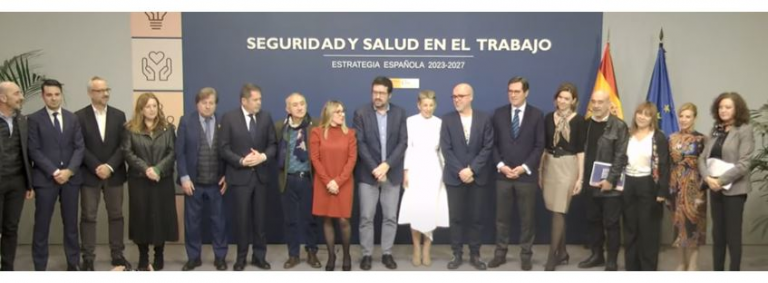 PRESENTACIÓN DE LA ESTRATEGIA ESPAÑOLA DE SEGURIDAD Y SALUD EN EL TRABAJO 2023-2027 - MOVICARGA