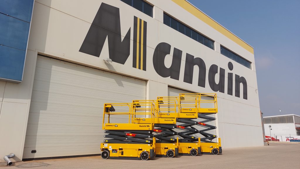 MANAIN INCORPORA LAS PLATAFORMAS HAULOTTE COMPACT10N AE Y HA12IP PARA ...