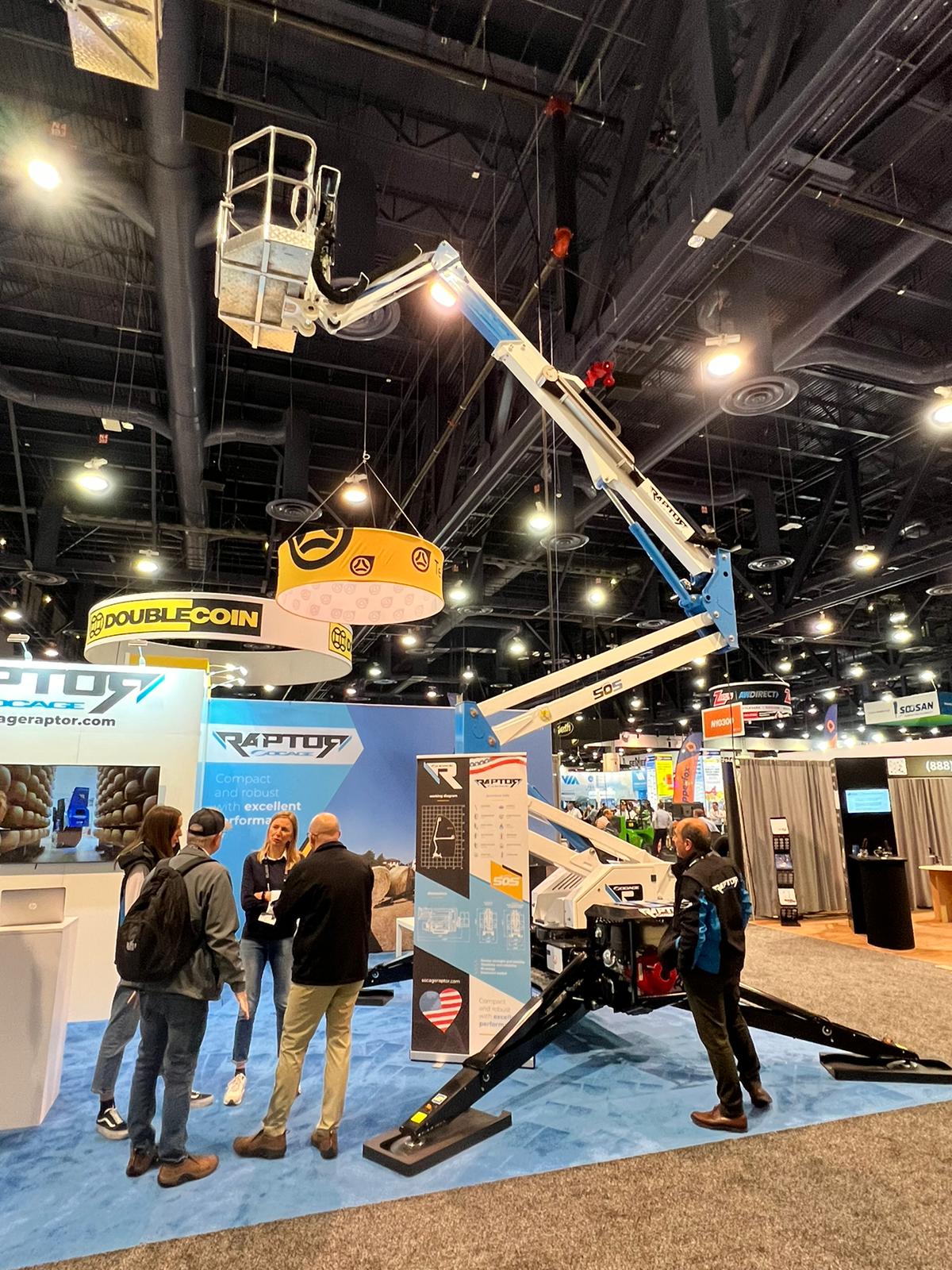 SOCAGE EN CONEXPO CON SUS NUEVAS RAPTOR - MOVICARGA
