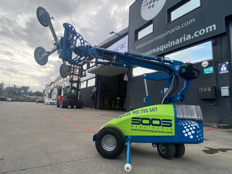 SOOS MAQUINARIA ADQUIERE EL ROBOT CRISTALERO WINLET 600 DE AHERN IBÉRICA - MOVICARGA