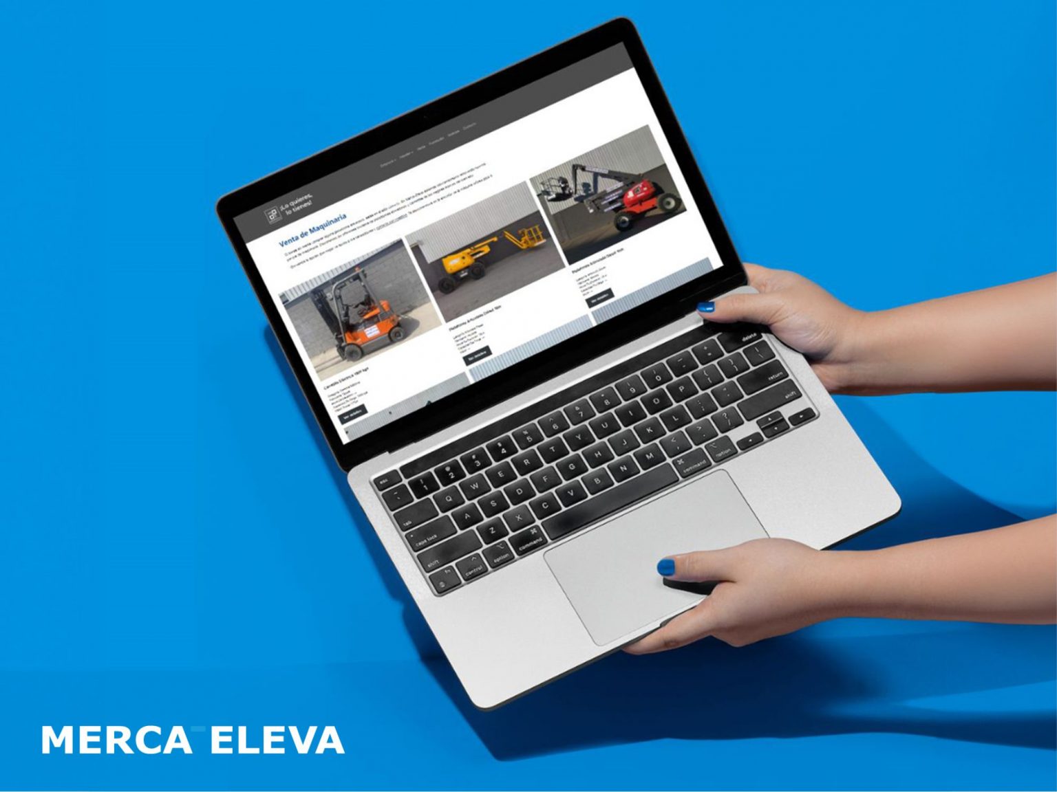 MERCA-ELEVA COMIENZA LA VENTA DE SUS EQUIPOS USADOS, TANTO PLATAFORMAS COMO CARRETILLAS - MOVICARGA