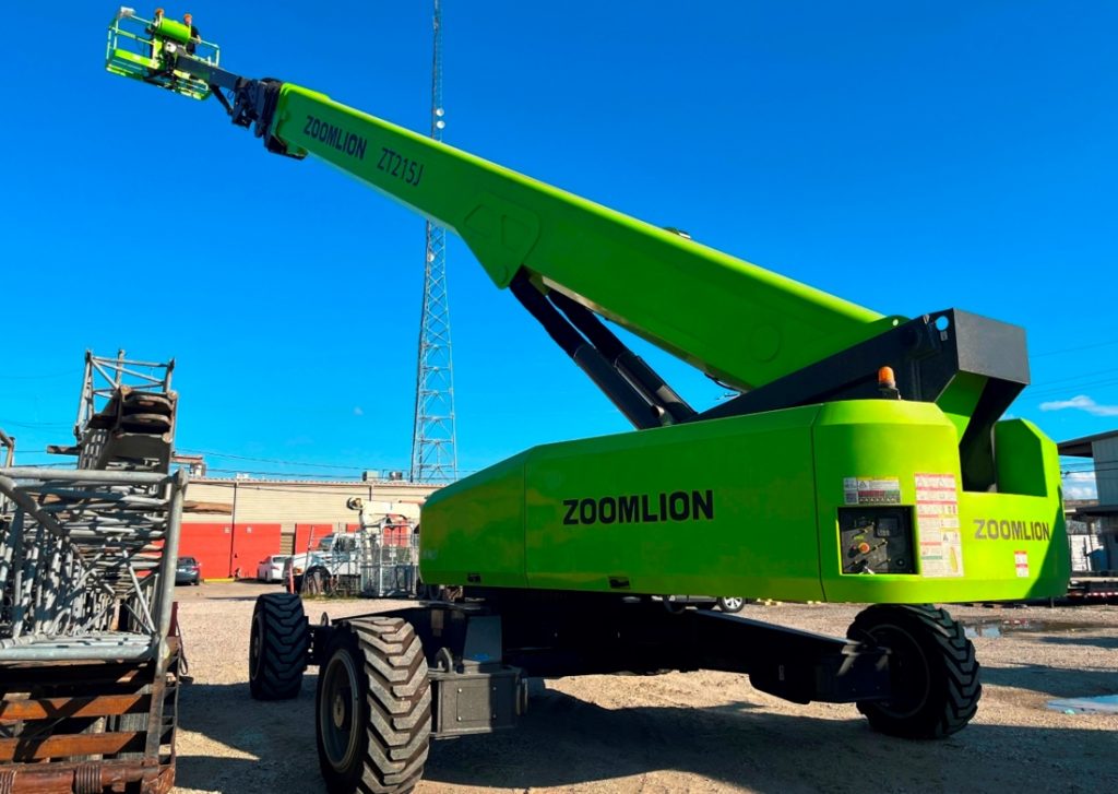 EL BRAZO DE GRAN ALTURA DE ZOOMLION LLEGA A NORTEAMÉRICA - MOVICARGA