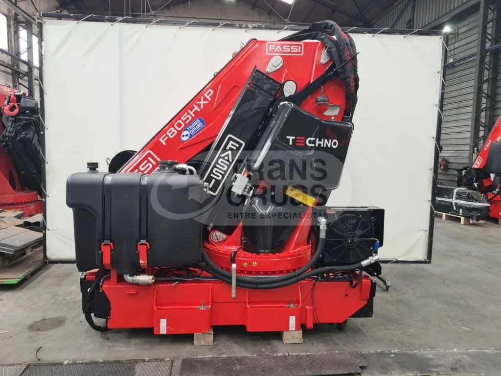 LA NUEVA FASSI F805R TECHNO YA OPERA EN ESPAÑA – MOVICARGA